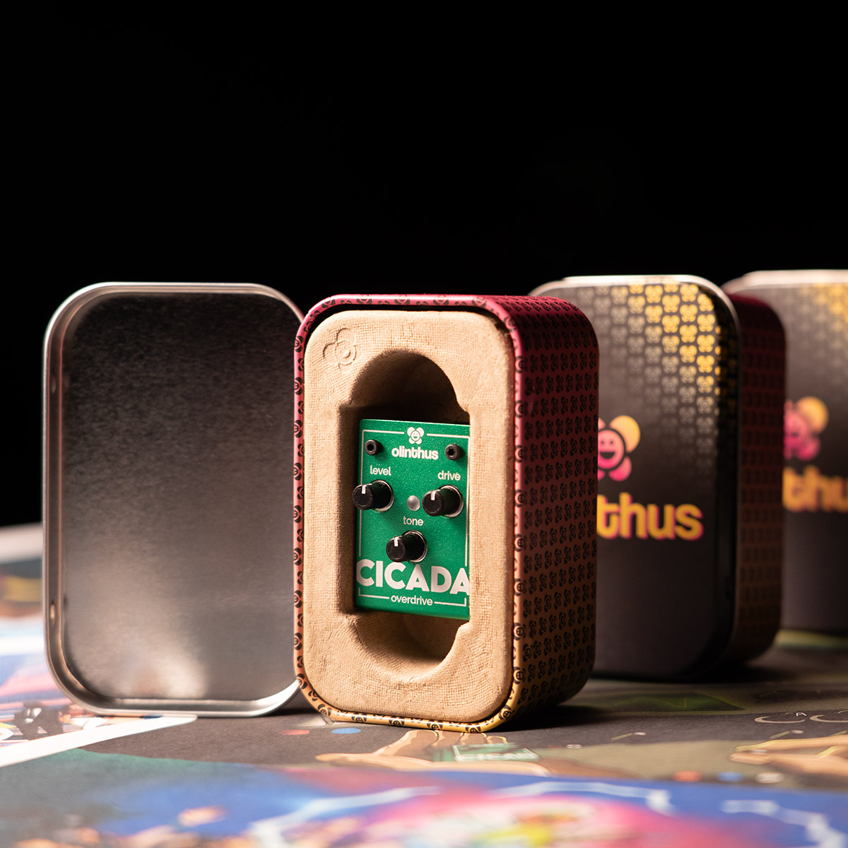 World's Smallest Effects Pedal! – Cicada Overdrive - Olinthus